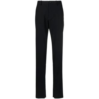 Incotex Homme, Pantalons, Noir, Taille: 3XL Technical Poplin Pantalons