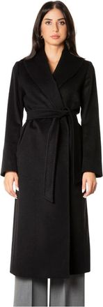 Max Mara Loriana Coat - Femme - Manteaux - Noir - Taille: 44 FR