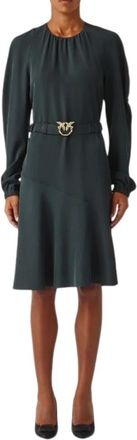 Pinko Pinko, Femme, Robes, Vert, Taille: 36 FR Robe Agrodolce