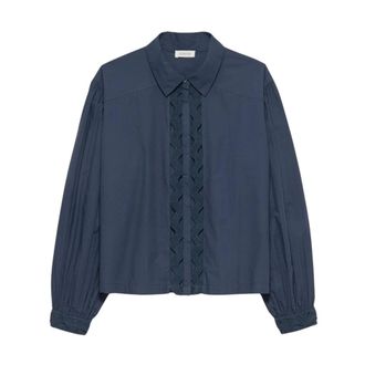 Alchemist Damen, Blusen & Hemden, Blau, MGr&ouml;&szlig;e