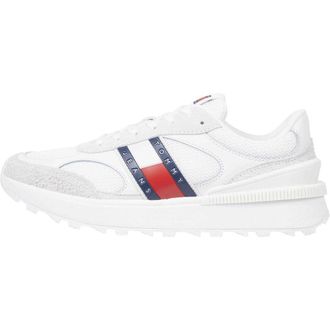 Tommy Jeans Herren TJM Technical Runner ESS Em0Em01537 Niedriges Oberteil, White (Ecru), 42 EU