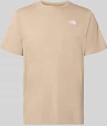 The North Face T-Shirt mit Label-Stitching und Rundhalsausschnitt