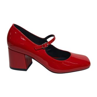 Steve Madden Femme, Chaussures, Rouge, Taille: 36 1/2 EU sandales en cuir