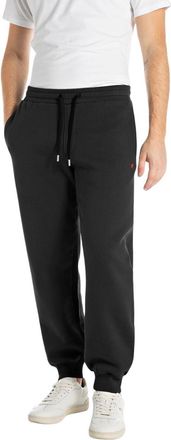 Replay Herren Jogginghose mit Kordelzug, Black 098 (Schwarz), L