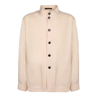 Tagliatore Leinenjacke - - Jackets - Herren - Beige - S