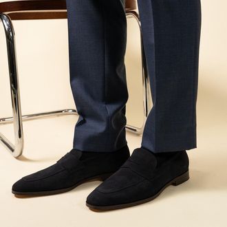 Bexley Cannero - Mocassin homme bleu marine