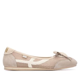 Xti Ballerinas Damen Beige - Bequeme und vielseitige Schuhe - Casual Mode - Modell 14522614 (Gr&ouml;&szlig;e 36)