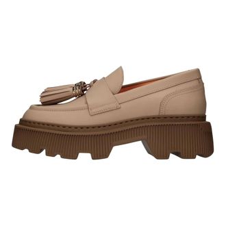 Santoni Mocassins - Femme - Chaussures - Beige - Taille: 40 EU