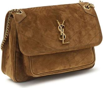 Saint Laurent Shoulder Bag - Brown