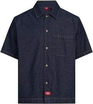Dickies Chemise &agrave; manches courtes en denim de coton