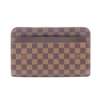 Louis Vuitton Sac Clutch Pre-owned - Homme - Pre-owned - Brun - Taille: ONE Size