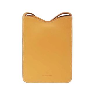 IL BISONTE Stilvolle Leder Umh&auml;ngetasche - - Bags - Damen - Braun - ONE SIZE