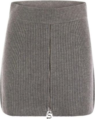Sportmax Femme, Jupes, Gris, Taille: 42 FR Mini-jupe