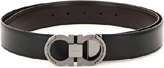 Ferragamo Homme, Accessoires, Noir, Taille: 115 CM Cintura