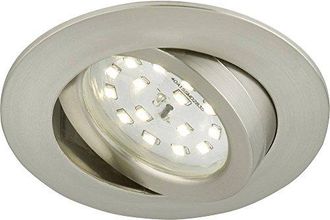 Briloner Briloner Leuchten LED Einbauleuchte, Einbaustrahler, LED Strahler, Spots, Deckenstrahler, Deckenspot, Lampen Wohnzimmer, LED Einbaustrahler 230v, Deck