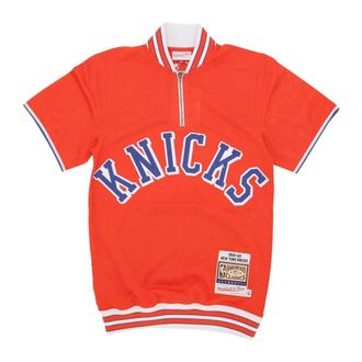 Mitchell & Ness NBA Shooting Shirt 1968 Spielername - - Tops - Herren - Orange - S