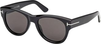 Tom Ford unisex, Accessoires, Noir, Taille: 52 MM Burton-02 Lunettes de soleil