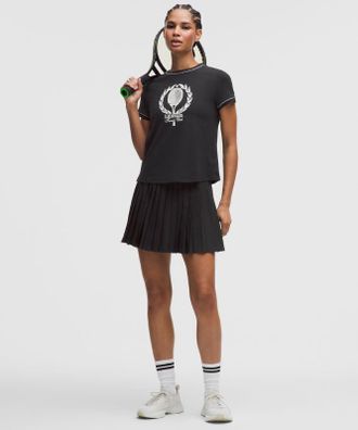 lululemon Jupe de tennis pliss&eacute;e taille haute Longue pour Femmes - Taille 12