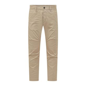 Dsquared2 Slim Fit Chino Hose - - Trousers - Herren - Beige - XL