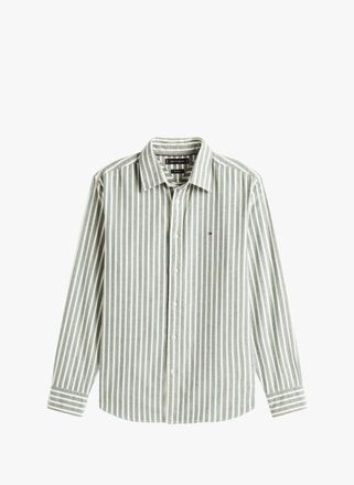 Tommy Hilfiger Chemise ray&eacute;e col classique en coton