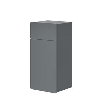 Vicco Meuble de Rangement de Salle de Bain Izan, Gris/Gris, 36.6 x 76.6 cm