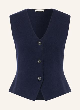Lilienfels Lilienfels Strickweste Mit Cashmere blau
