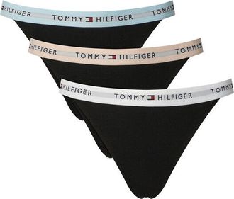 Tommy Hilfiger String-Set UW0UW06518 Schwarz