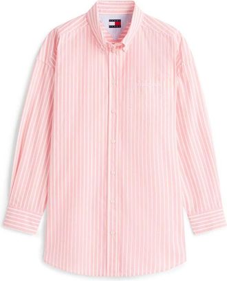 Tommy Jeans Damen Bluse aus Baumwollmischung