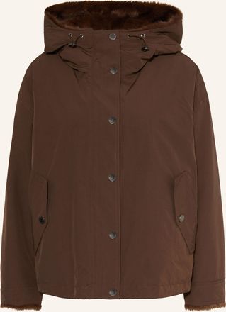 Max Mara Weekend Max Mara Kunstfell-Jacke Zanna Zum Wenden braun