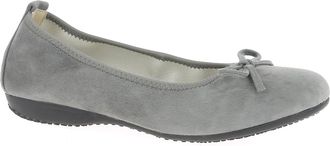 Andrea Conti Damen 1006969 Geschlossene Ballerinas, grau, 39 EU