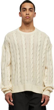 Urban Classics Herren Sweatshirt Boxy Sweater Sand 4XL