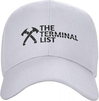 Generic Casquette de baseball classique unisexe The Terminal List Movie Casquette de baseball adulte r&eacute;glable Chapeau de papa femme homme Protection solaire C