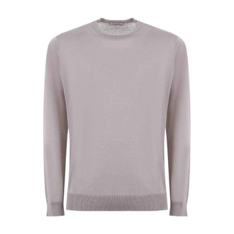 Paolo Pecora Rundhals-Strickware - - Knitwear - Herren - Beige - 2XL