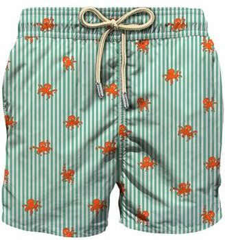 MC2 Saint Barth Short de bain stretch &agrave; imprim&eacute; fleuri