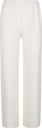 Hinnominate Hinnominate, Femme, Pantalons, Blanc, Taille: 36 FR Wide Leg Pant