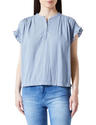 Mustang Jeans Style ELSA Ruffle Blouse