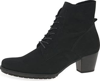 Gabor Optimum Womens Ankle Boots 42 Nubuck Noir