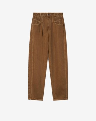 Isabel Marant Pantalon Lisha - Femme - Bronze - Taille34 - Isabel Marant