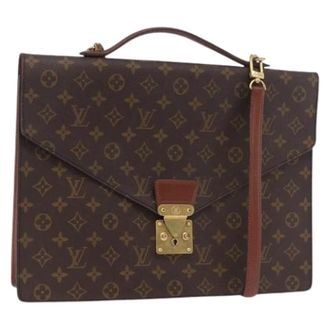 Louis Vuitton Sac &agrave; main vintage doccasion - Femme - Pre-owned - Brun - Taille: ONE Size