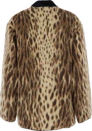 Forte_Forte Royal Leopard Coat - Beige