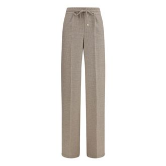 Kiton Kaschmir-Jogginghose mit Kordelzug - - Trousers - Damen - Beige - 3XL