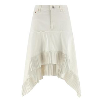 sacai Midi Skirts - - Skirts - Damen - Wei&szlig; - S