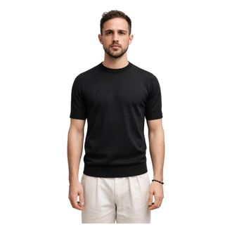 Gran Sasso Rundhals-Strickwaren - - Knitwear - Herren - Schwarzk - 3XL