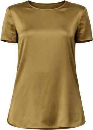 Max Mara Femme, Tops, Vert, Taille: 44 FR Cortona Blouse