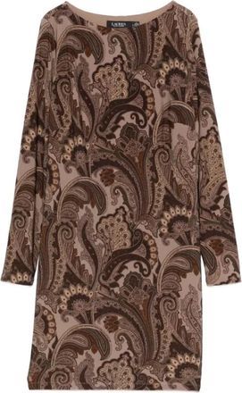 Ralph Lauren Femme, Robes, Multicolore, Taille: 40 FR Imbree Long Sleeve Day Dress