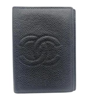 Chanel Porte-cartes Pre-owned - Femme - Pre-owned - Noir - Taille: ONE Size
