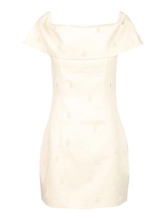 Rotate Robe Courte - Blanc