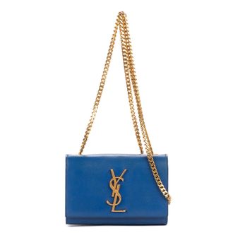 Saint Laurent Crossbody Bags - Kate Mini - Gr. unisize - in Blau - f&uuml;r Damen