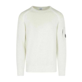 C.P. Company Round-Neck Strickwaren - - Knitwear - Herren - Wei&szlig; - L