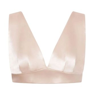 Philosophy di Lorenzo Serafini Femme, Tops, Rose, Taille: 40 FR Haut rose sans manches &agrave; col en V